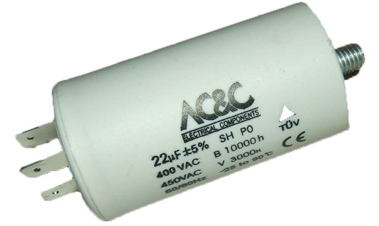CAPACITOR TRABAJO 22 MF 400 VOL.